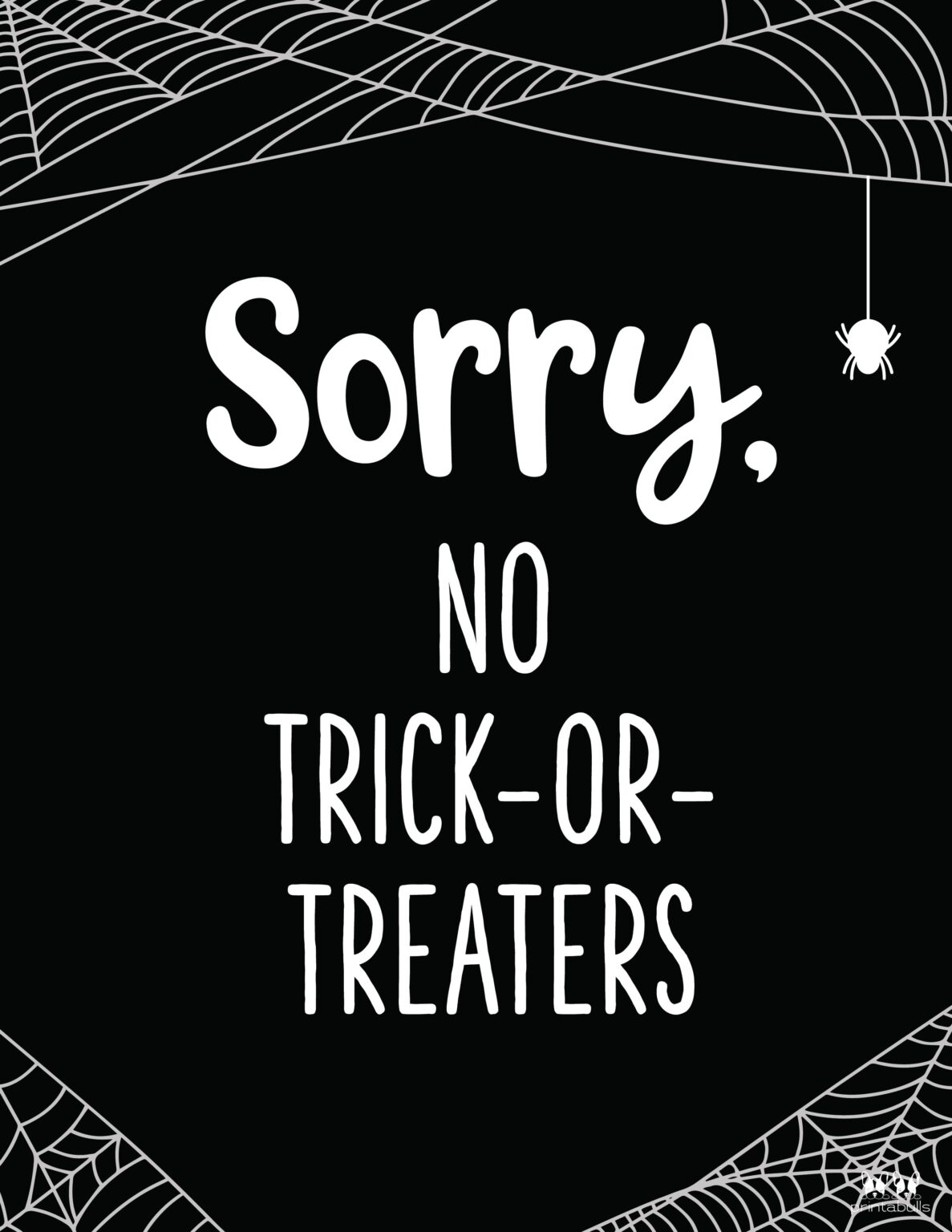 51 Halloween Signs - Free Printables | Printabulls