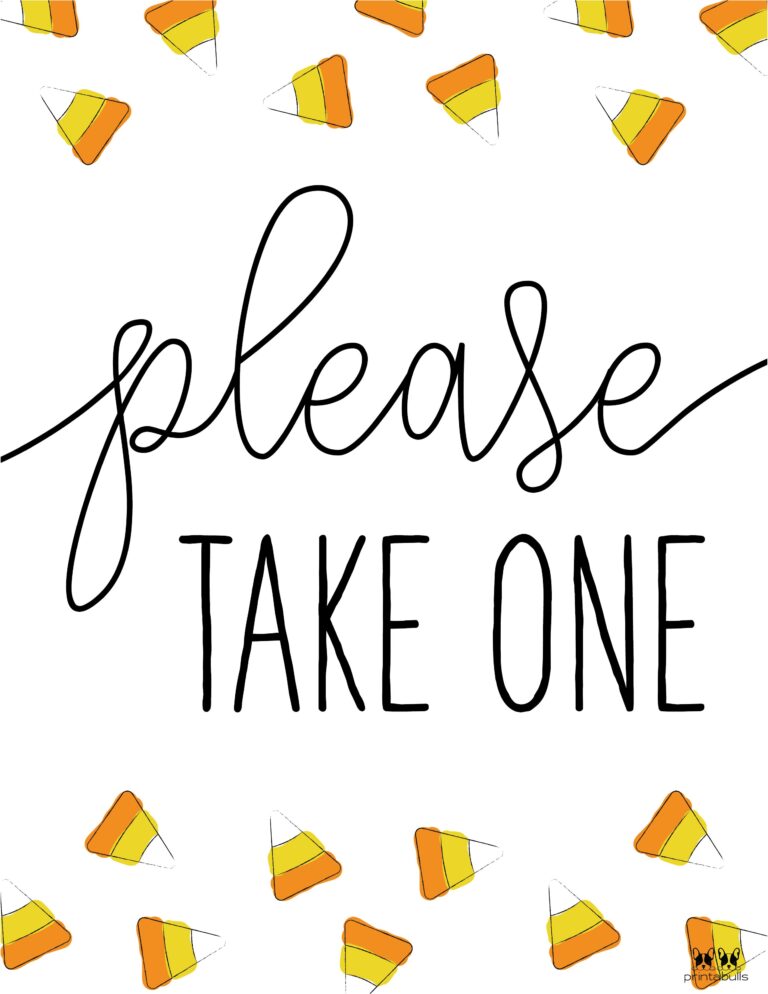 51 Halloween Signs - Free Printables | Printabulls