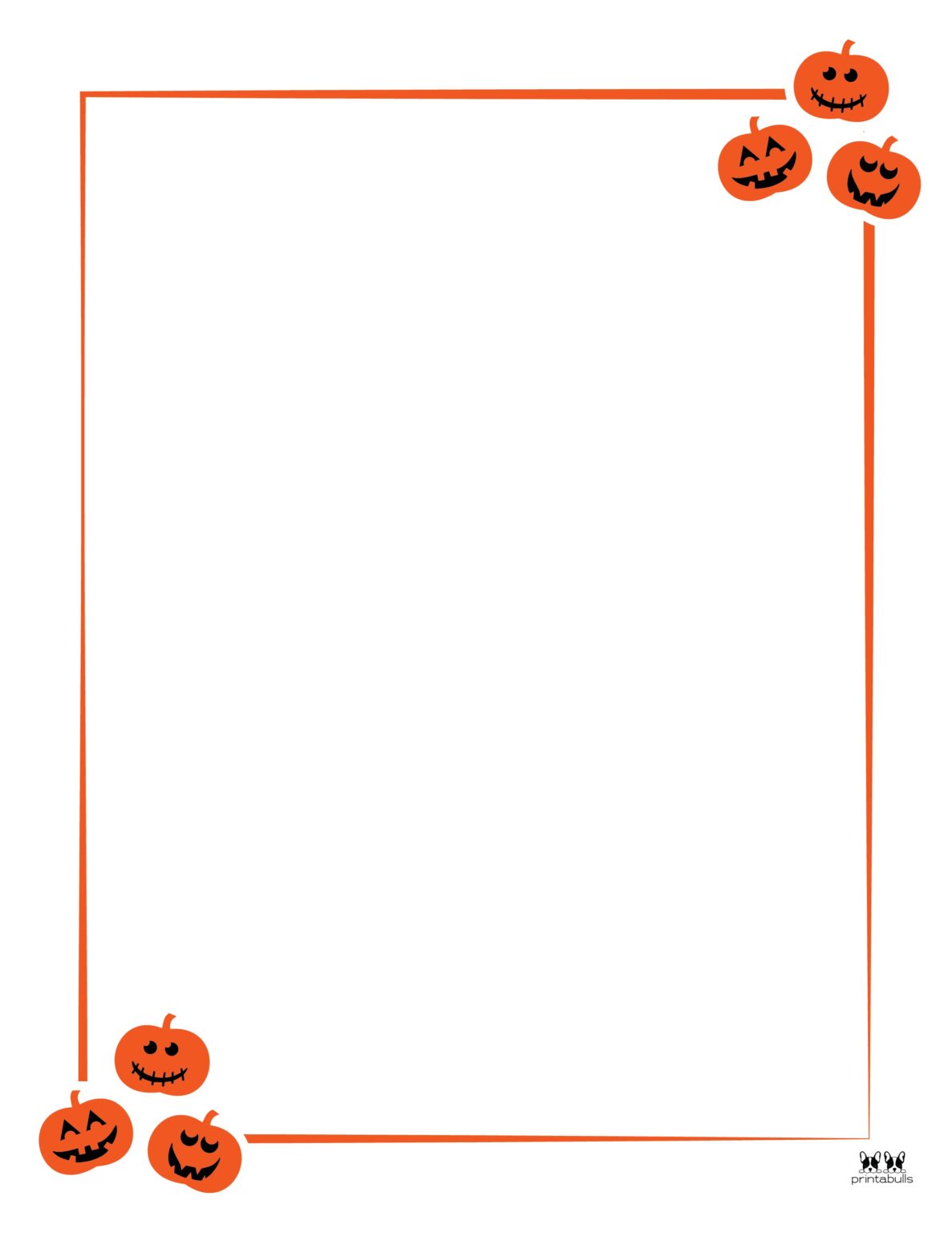 Free Halloween Borders & Frames | Printabulls