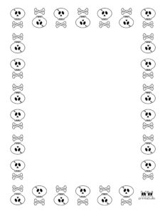 Free Halloween Borders & Frames | Printabulls