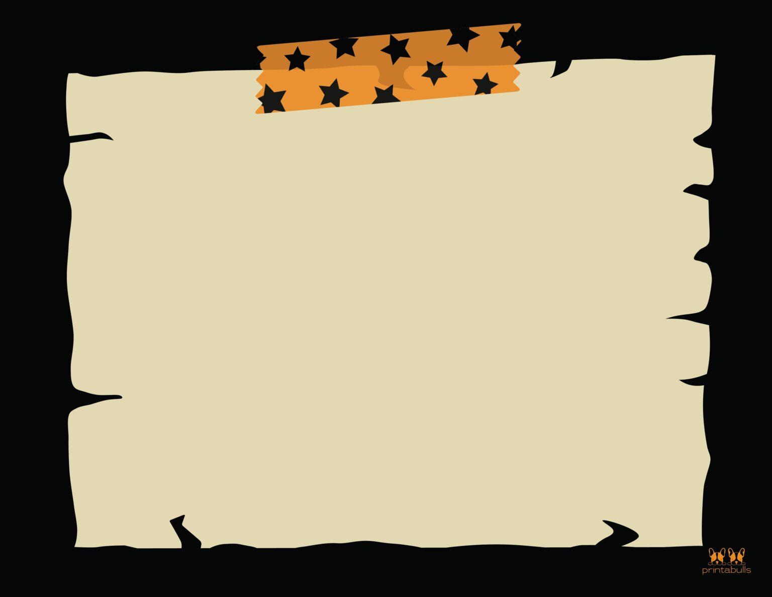 Free Halloween Borders & Frames - PrintaBulk