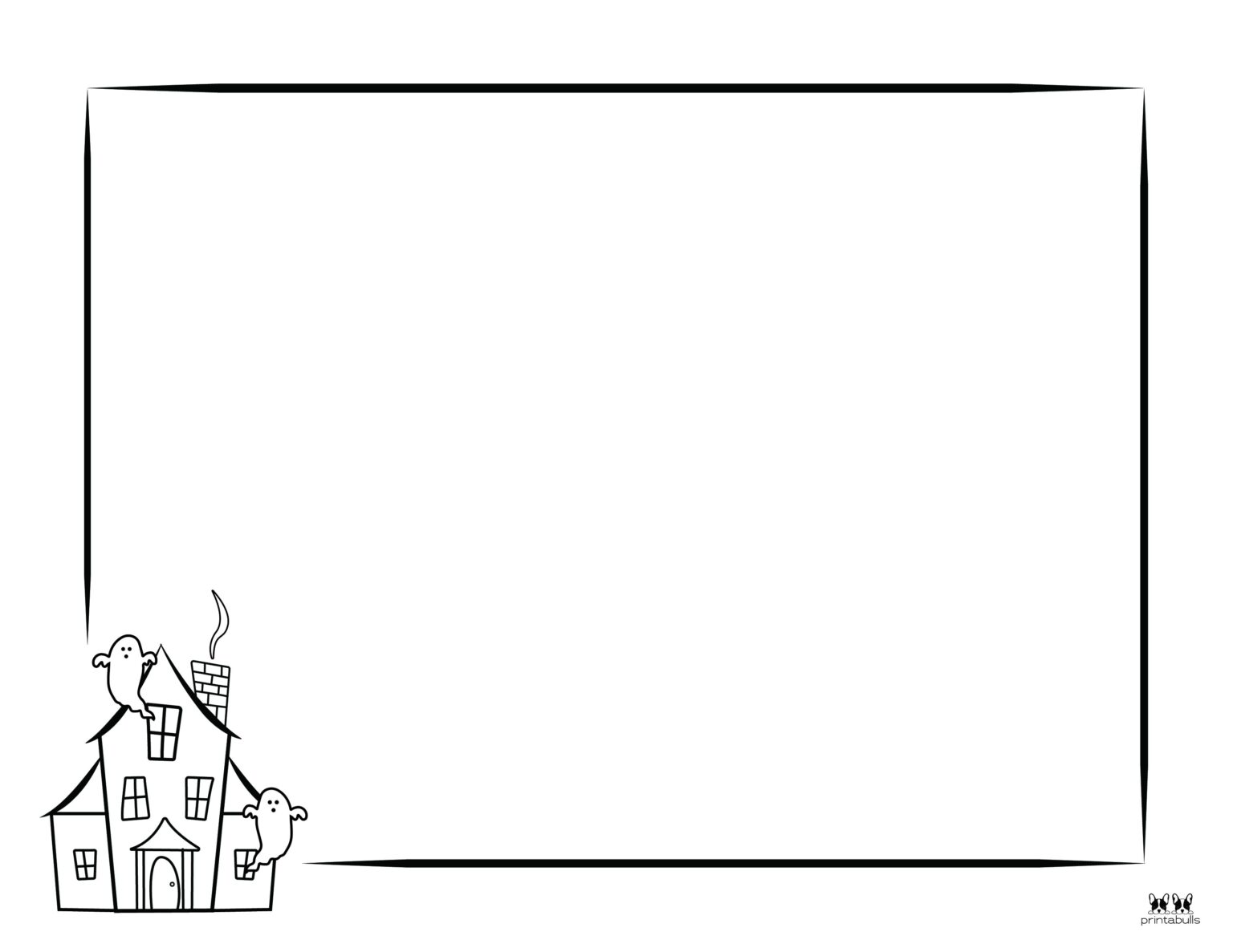 Free Halloween Borders & Frames | Printabulls