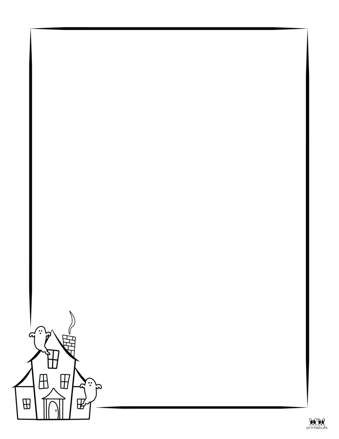 Free Halloween Borders & Frames | Printabulls