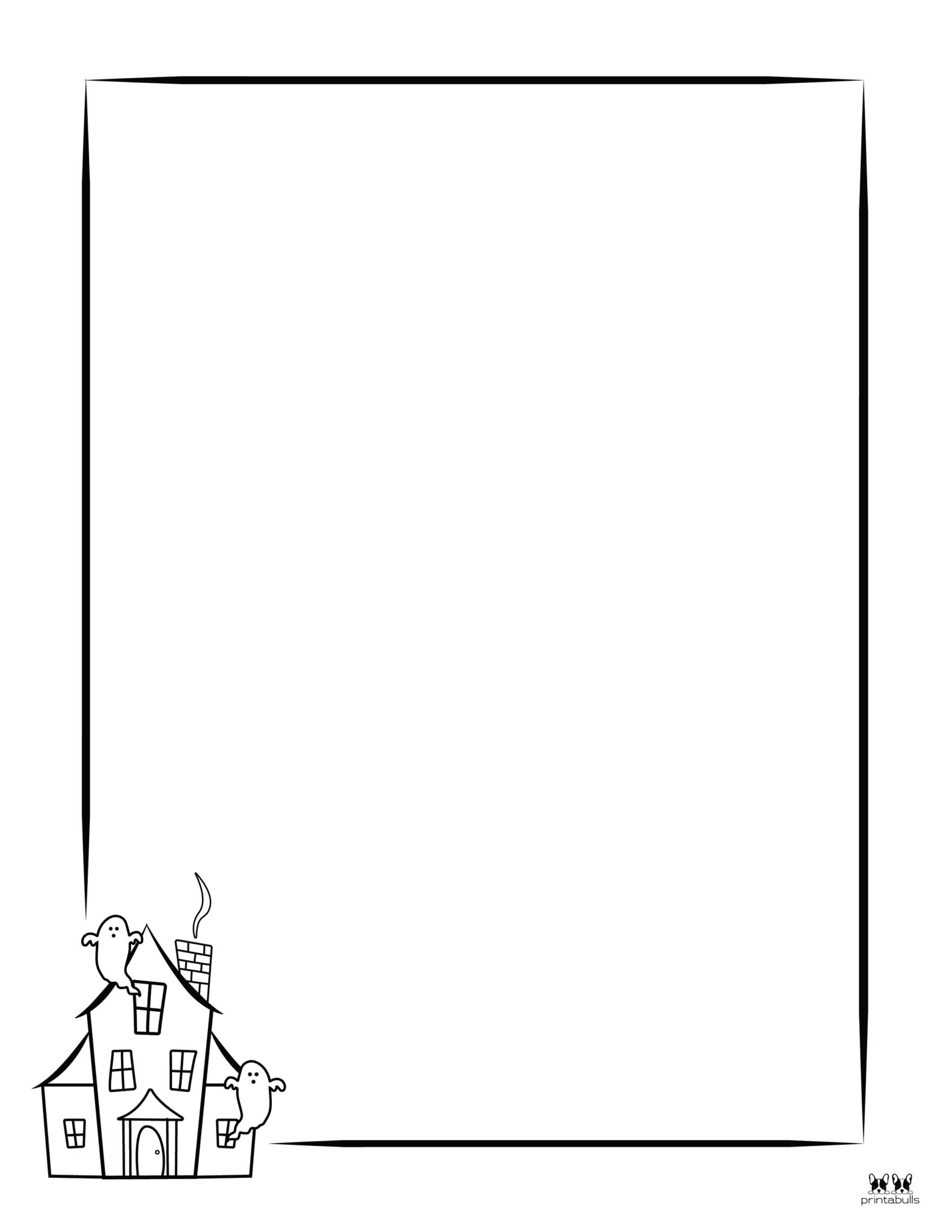 Free Halloween Borders & Frames | Printabulls