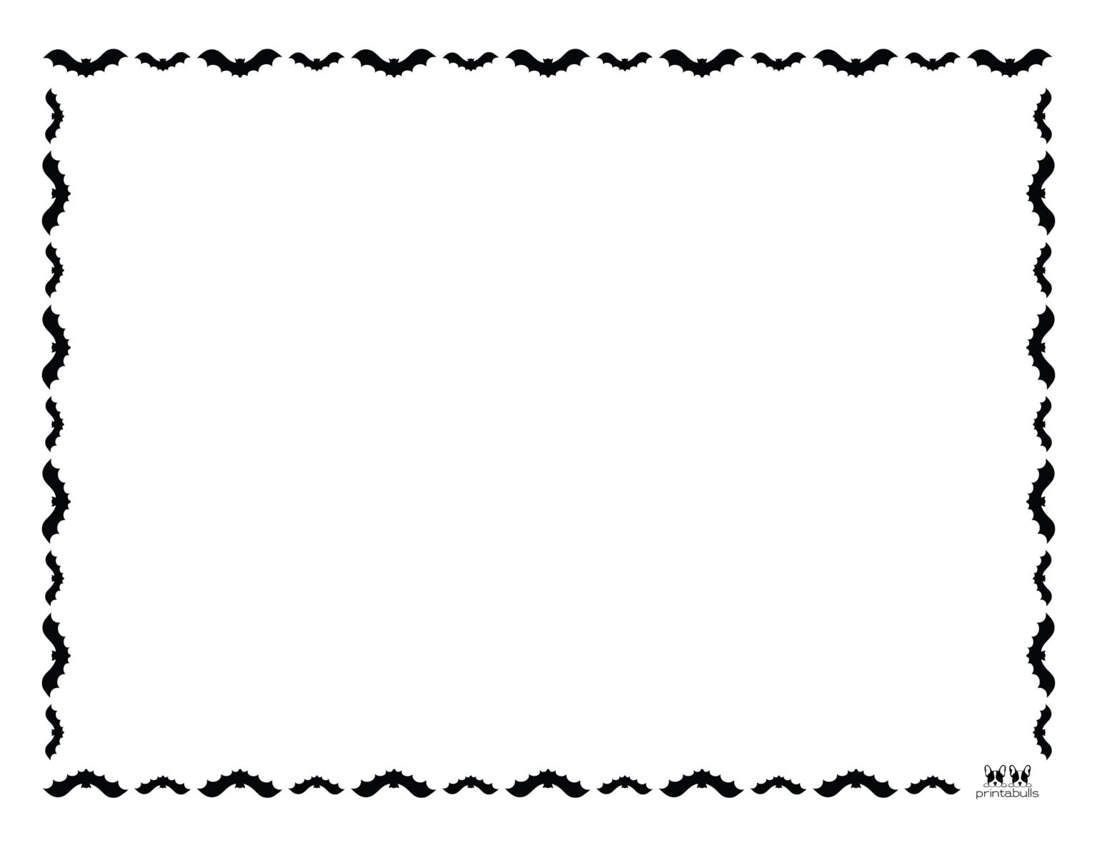 Free Halloween Borders & Frames | Printabulls