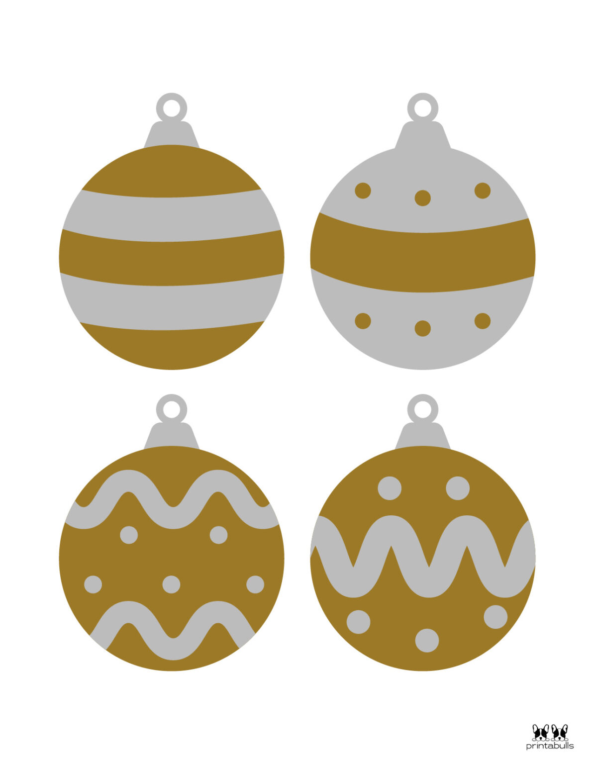 Printable Christmas Ornaments Printabulls Printable Christmas Ornaments Printabulls
