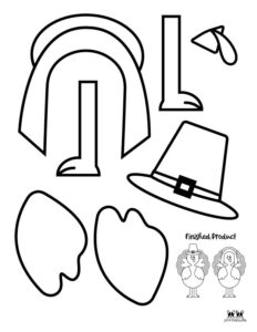25 Free Printable Turkey Templates - PrintaBulk