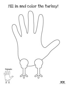 25 Free Printable Turkey Templates - PrintaBulk