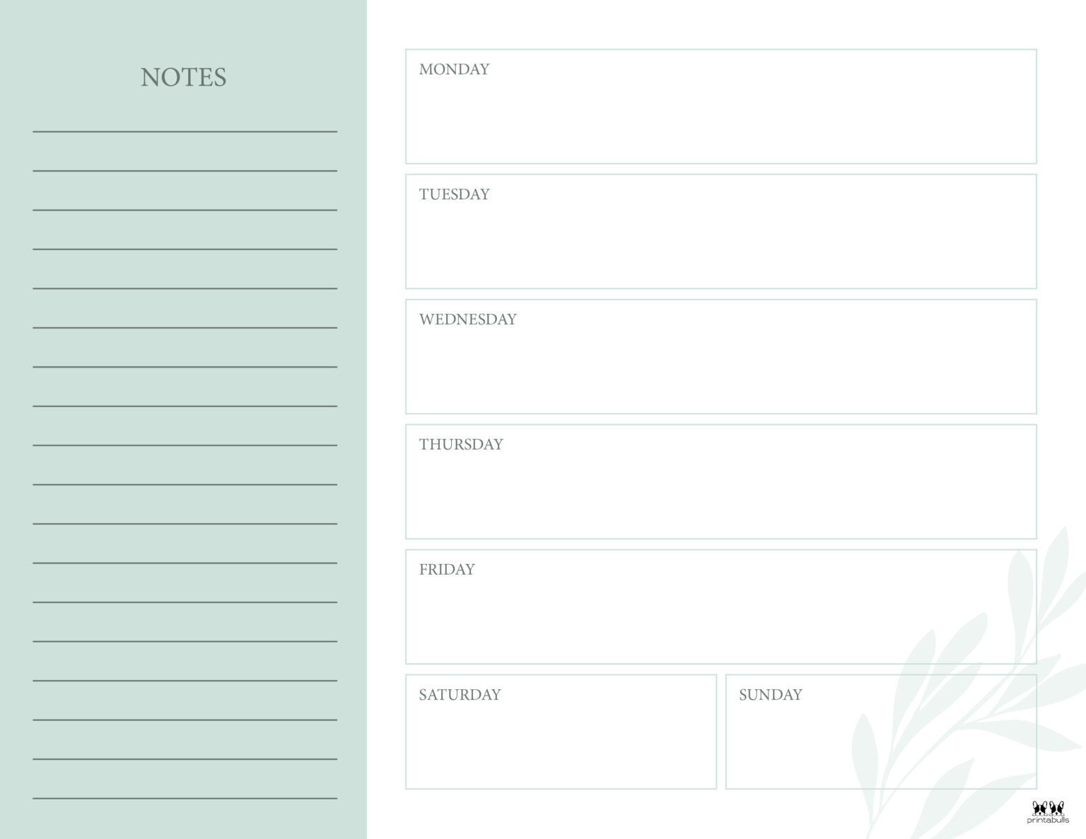 Weekly To Do List Printables - 15 Free Lists | Printabulls