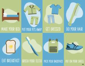 Morning Routine Charts - 15 Free Printables | Printabulls