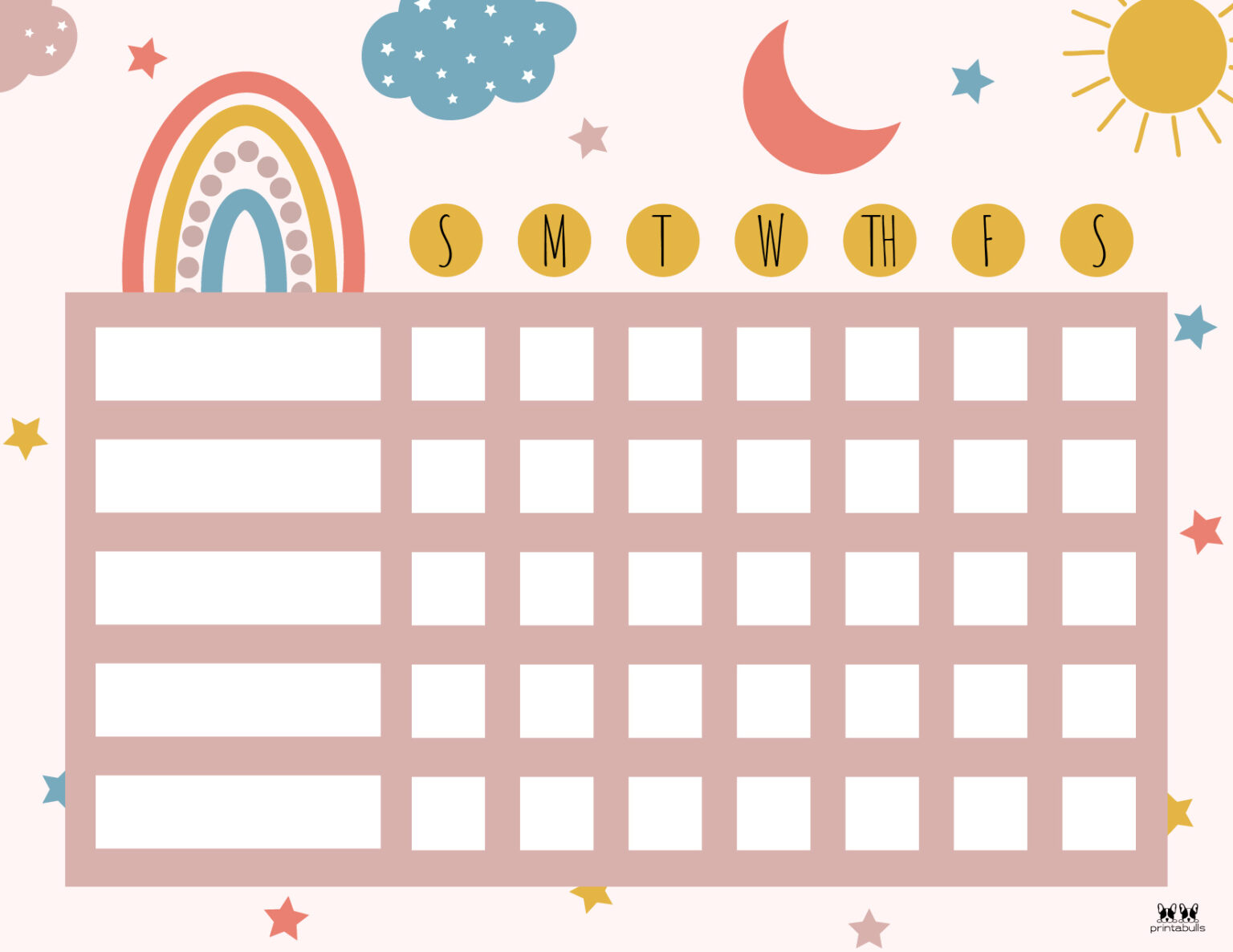 Toddler Chore Charts - Free Printables | Printabulls