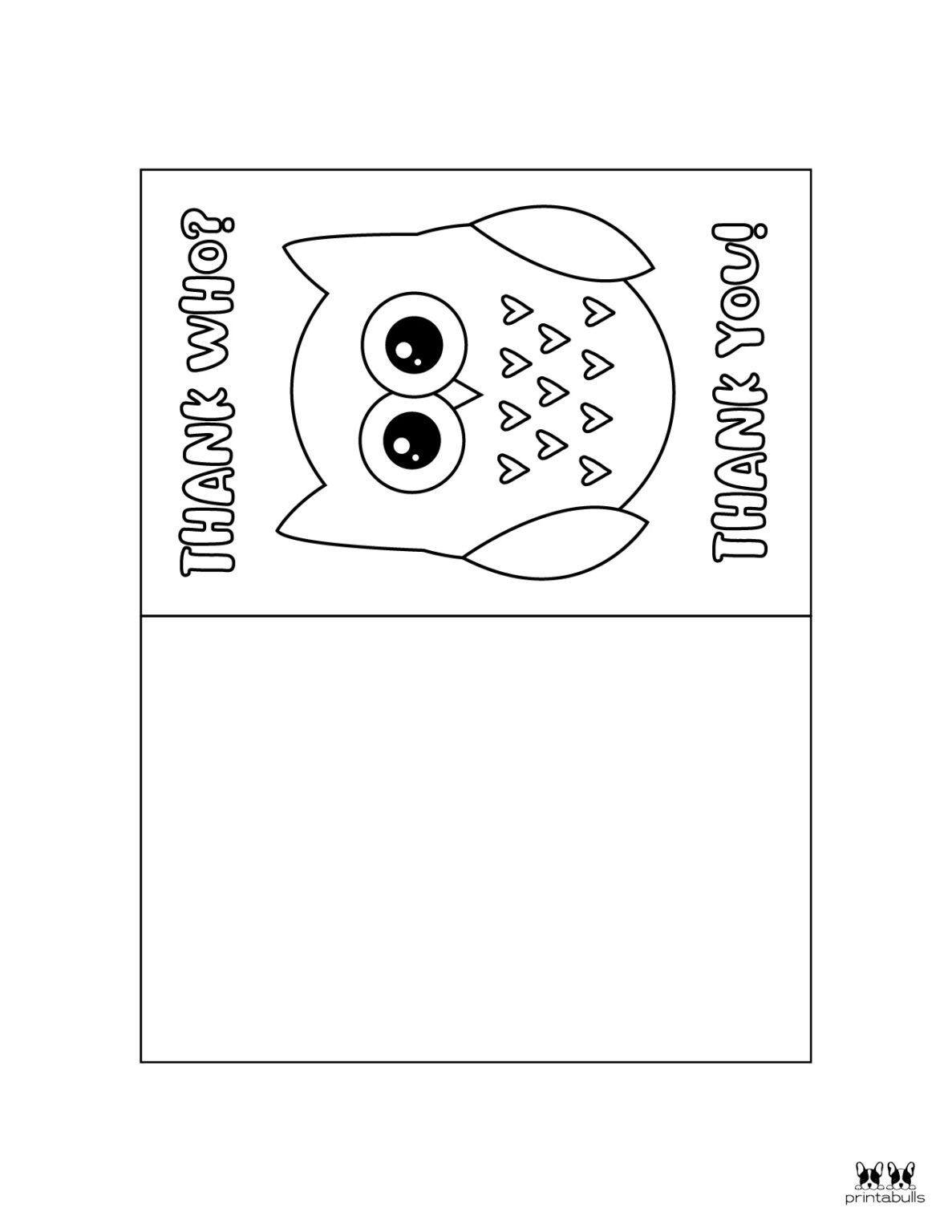 150+ Printable Thank You Cards - FREE | Printabulls