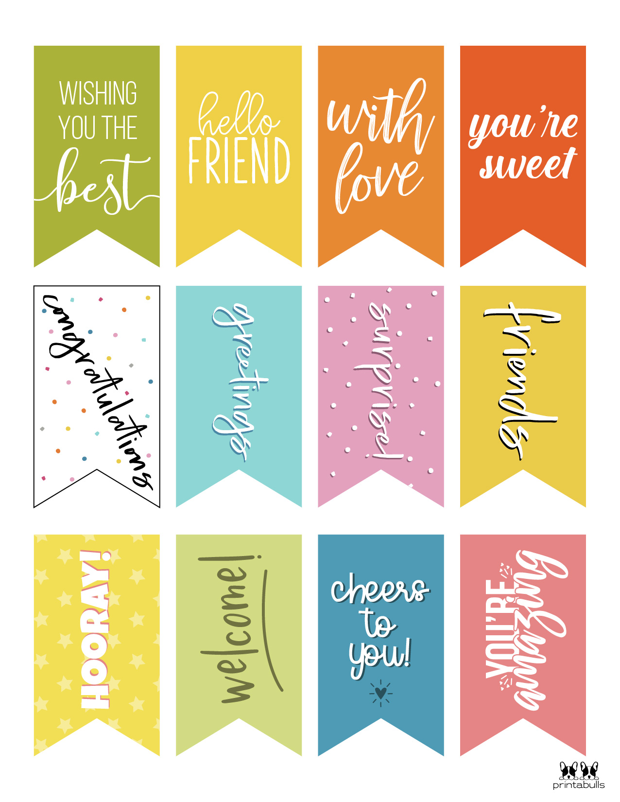 Free Printable Gift Tags - 500+ Tags | Printabulls