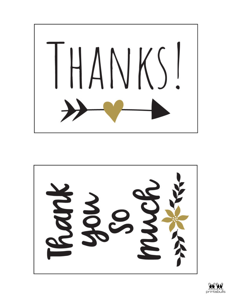 Free Printable Professional Thank You Cards Free Printable Professional Thank You Cards