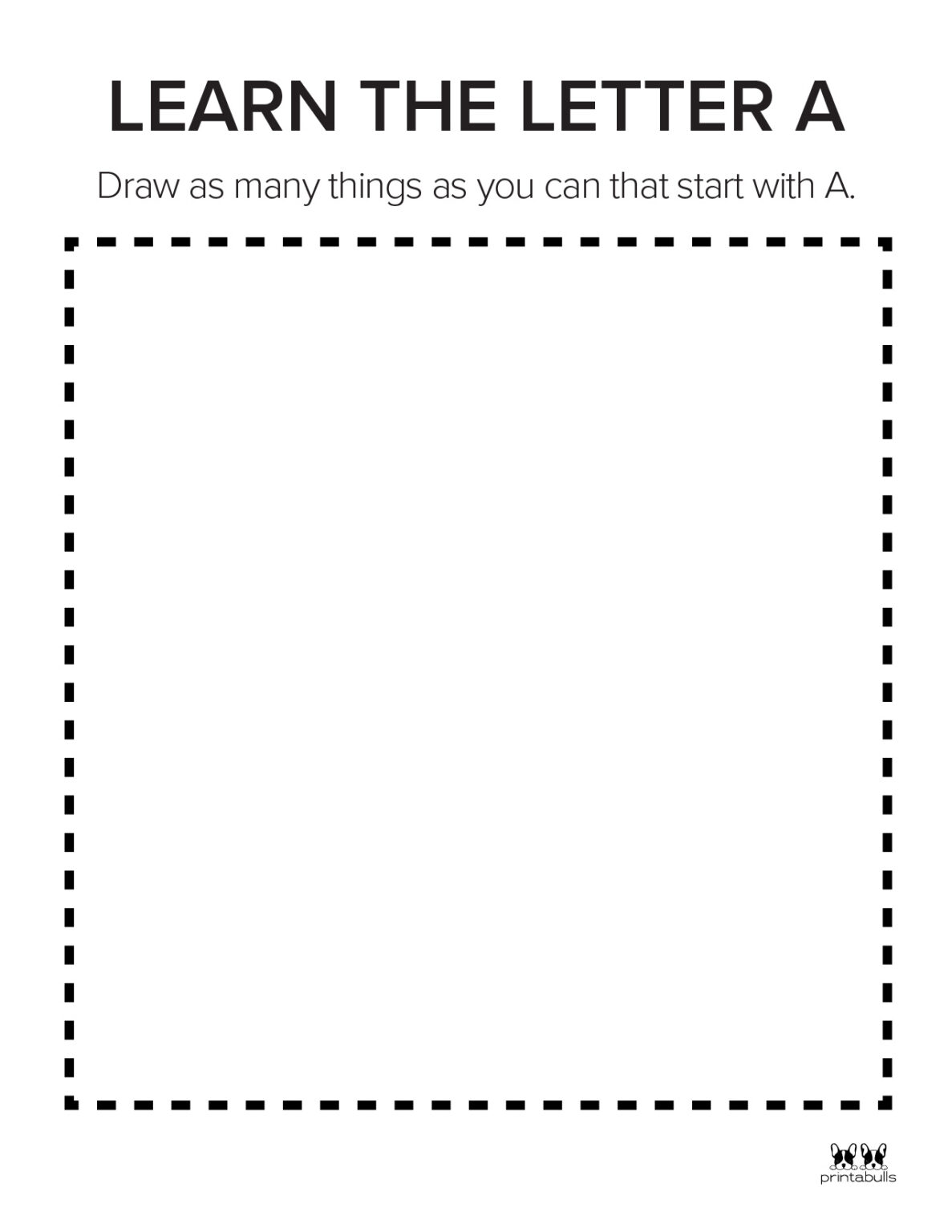Letter A Worksheets - 50 FREE Printables | Printabulls