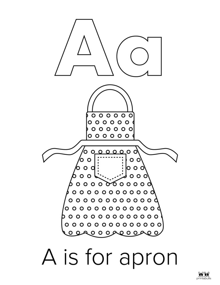 Letter A Worksheets - 50 FREE Printables | Printabulls