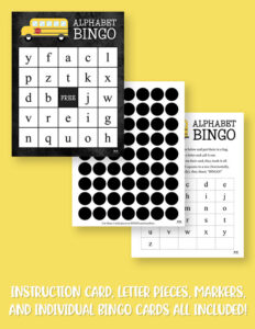 Alphabet Bingo Printables - 12 Sets - ALL FREE | Printabulls