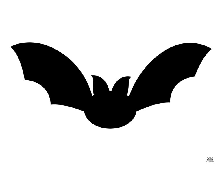 Bat Templates & Coloring Pages - 53 FREE Printables | Printabulls