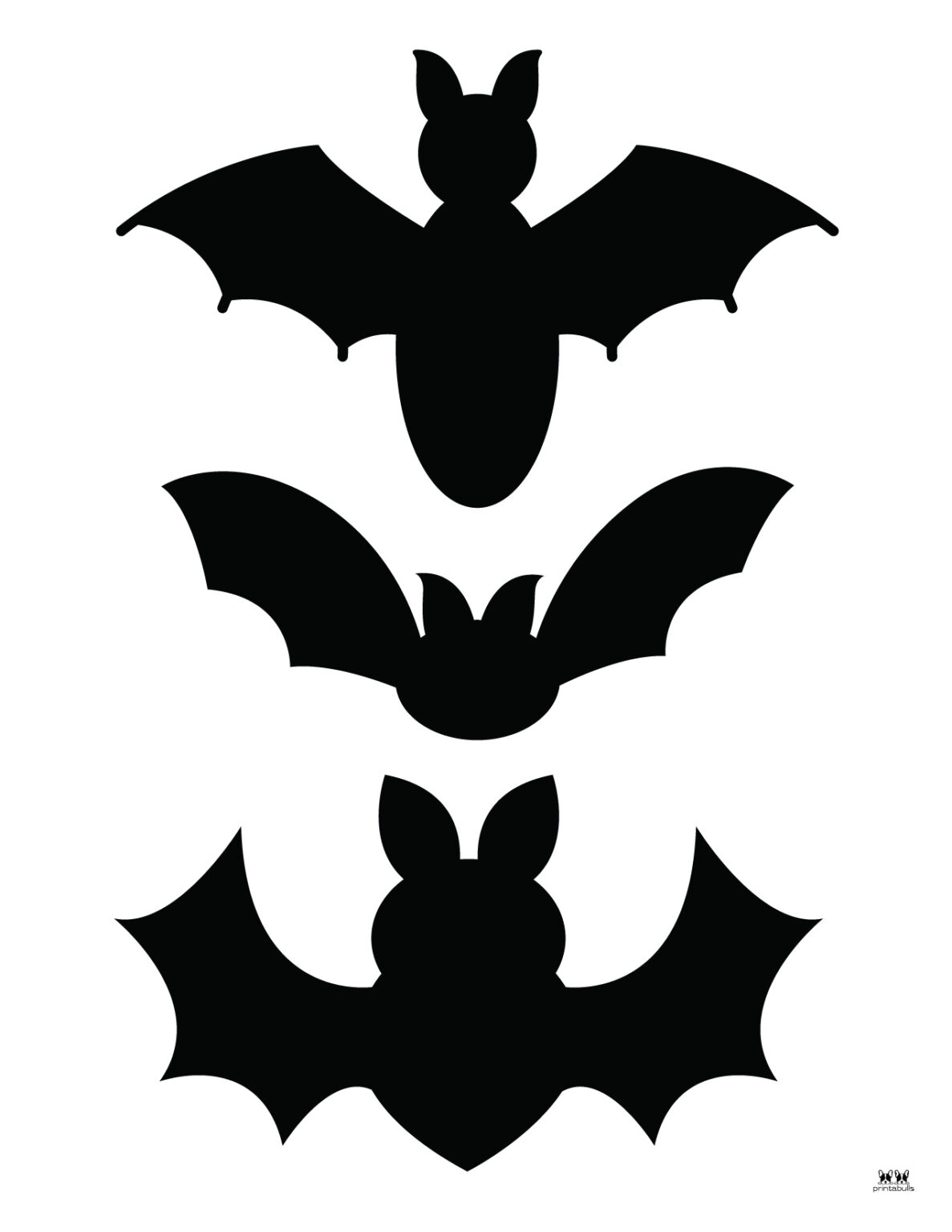 Bat Templates & Coloring Pages - 53 FREE Printables | Printabulls