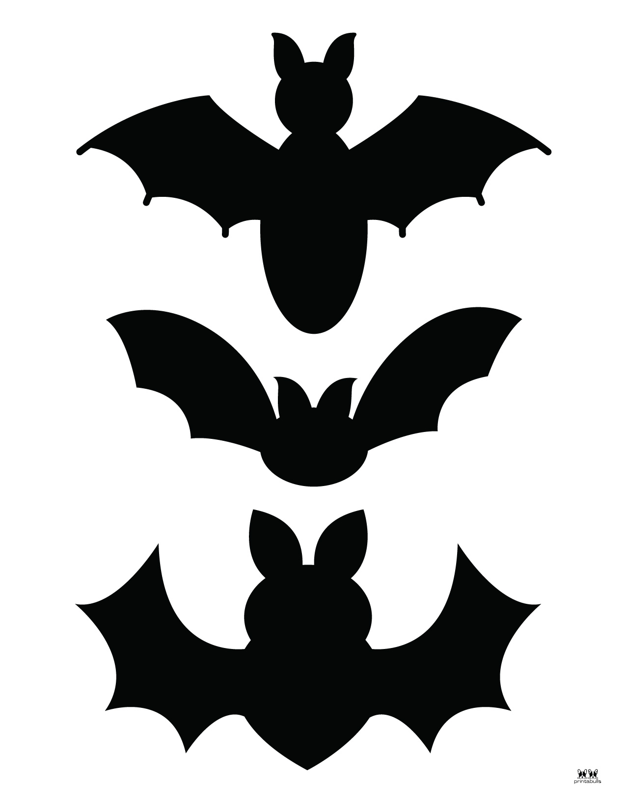 Bat Templates & Coloring Pages - 53 FREE Printables | Printabulls