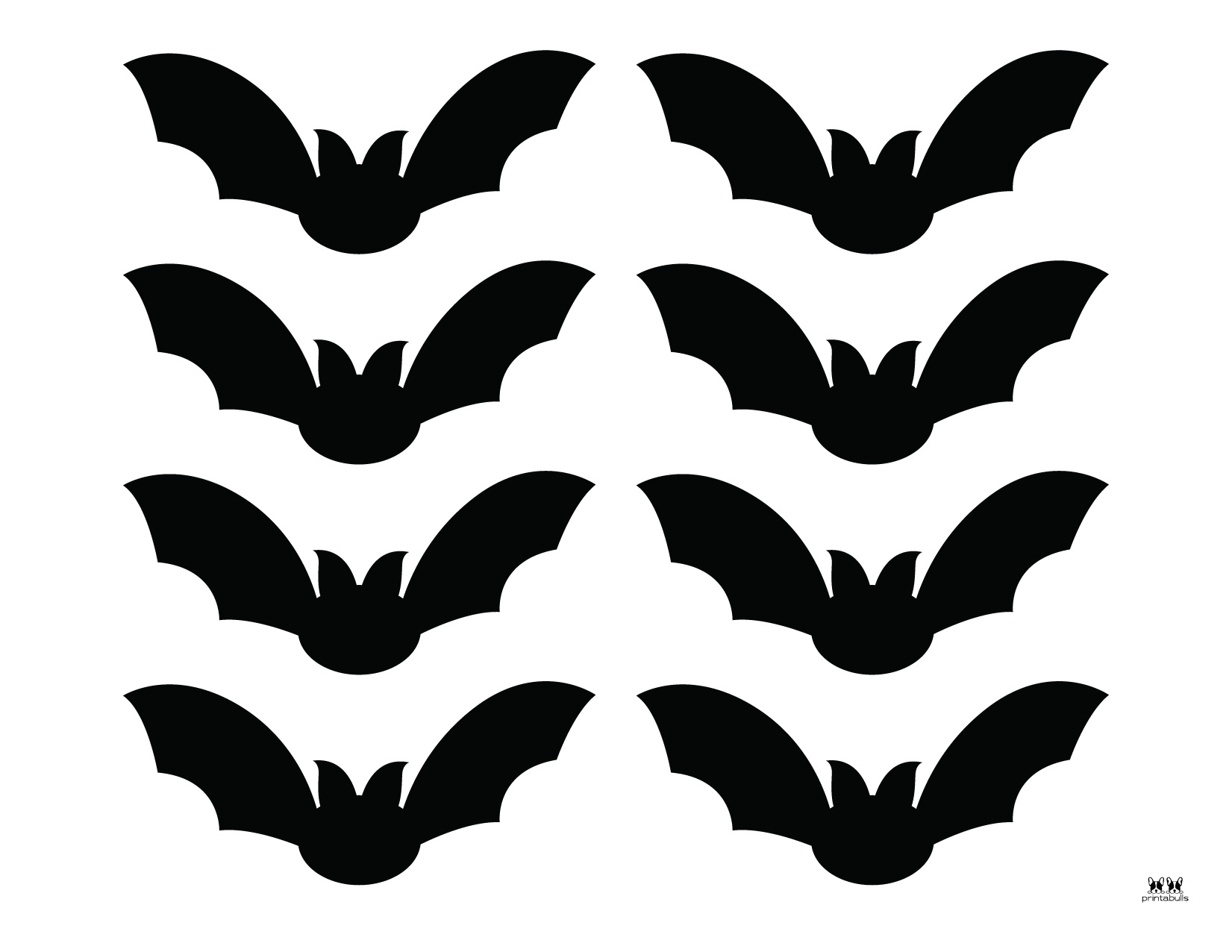 Bat Templates & Coloring Pages - 53 FREE Printables | Printabulls