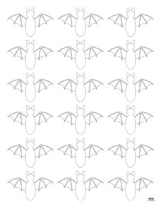 Bat Templates & Coloring Pages - 53 FREE Printables | Printabulls