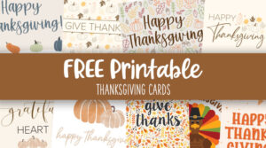 Free Printable Thanksgiving Cards | Printabulls