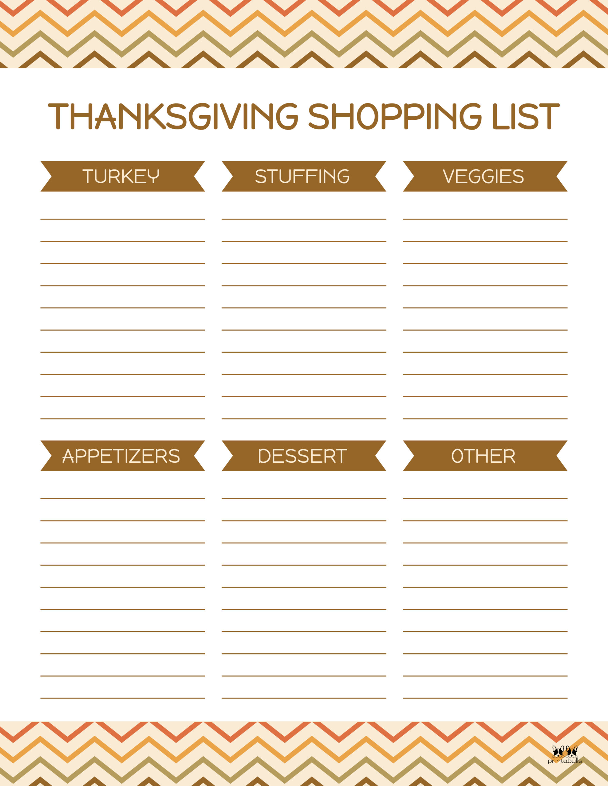 Thanksgiving Shopping Lists Checklists 30 FREE Printables Printabulls Thanksgiving Shopping Lists Checklists 30 FREE Printables Printabulls