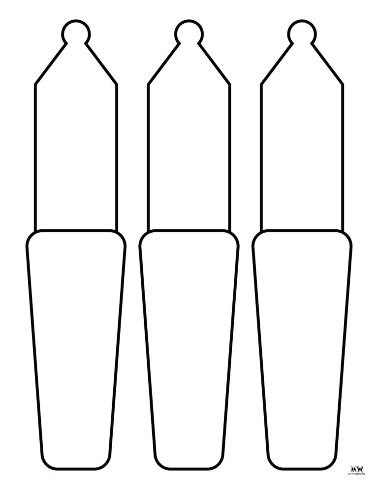 Christmas Light Templates - 25 FREE Printable Pages | Printabulls