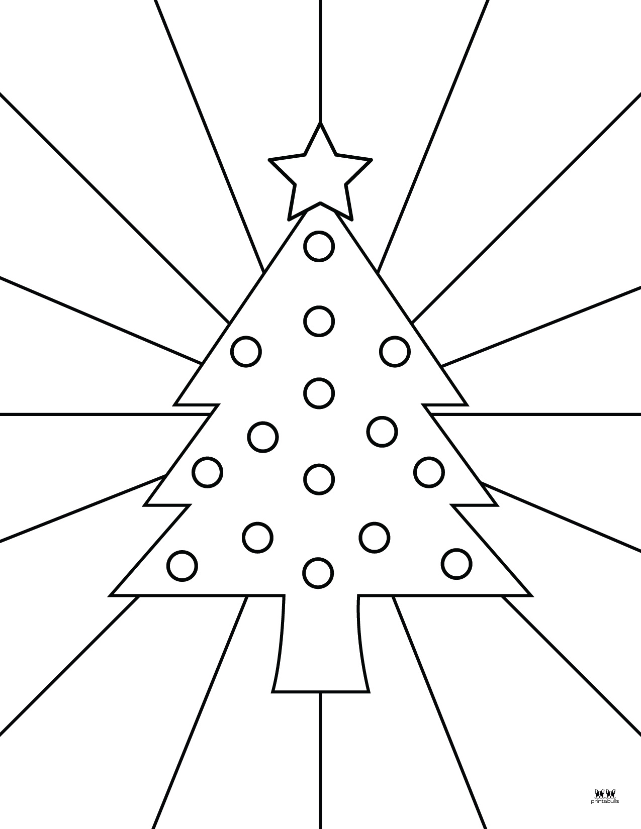 Christmas Tree Coloring Pages & Templates - 22 FREE Printables ...