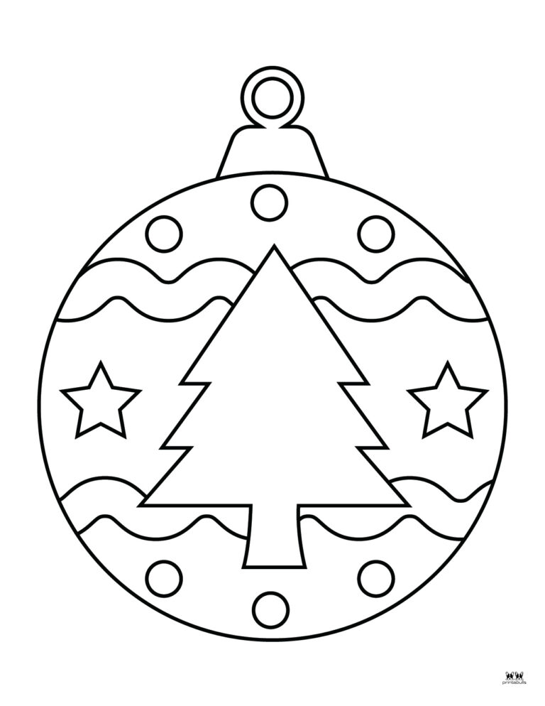 Christmas Tree Coloring Pages & Templates - 22 FREE Printables ...