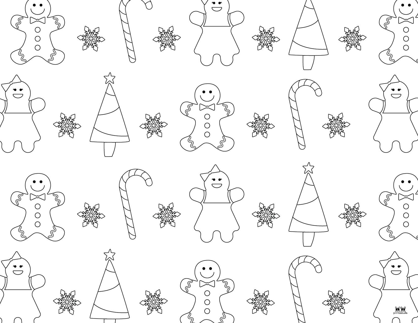 Gingerbread Man Coloring Pages 20 FREE Printables Printabulls gingerbread-man-coloring-pages-20-free-printables-printabulls