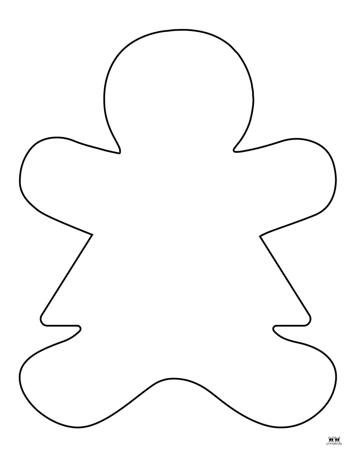 Gingerbread Man Coloring Pages - 20 FREE Printables | Printabulls