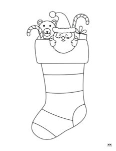 Santa Coloring Pages - 20 FREE Printable Pages | Printabulls
