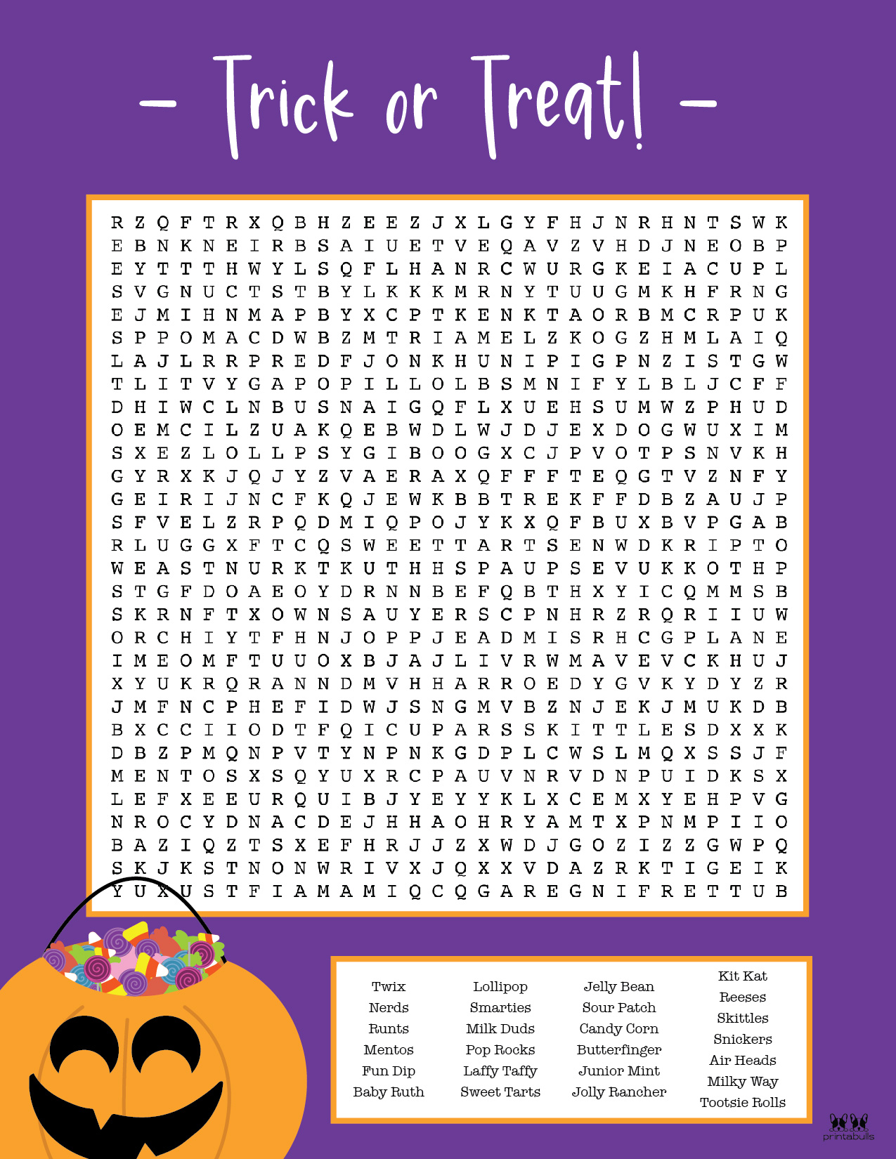 Halloween Word Searches Printable