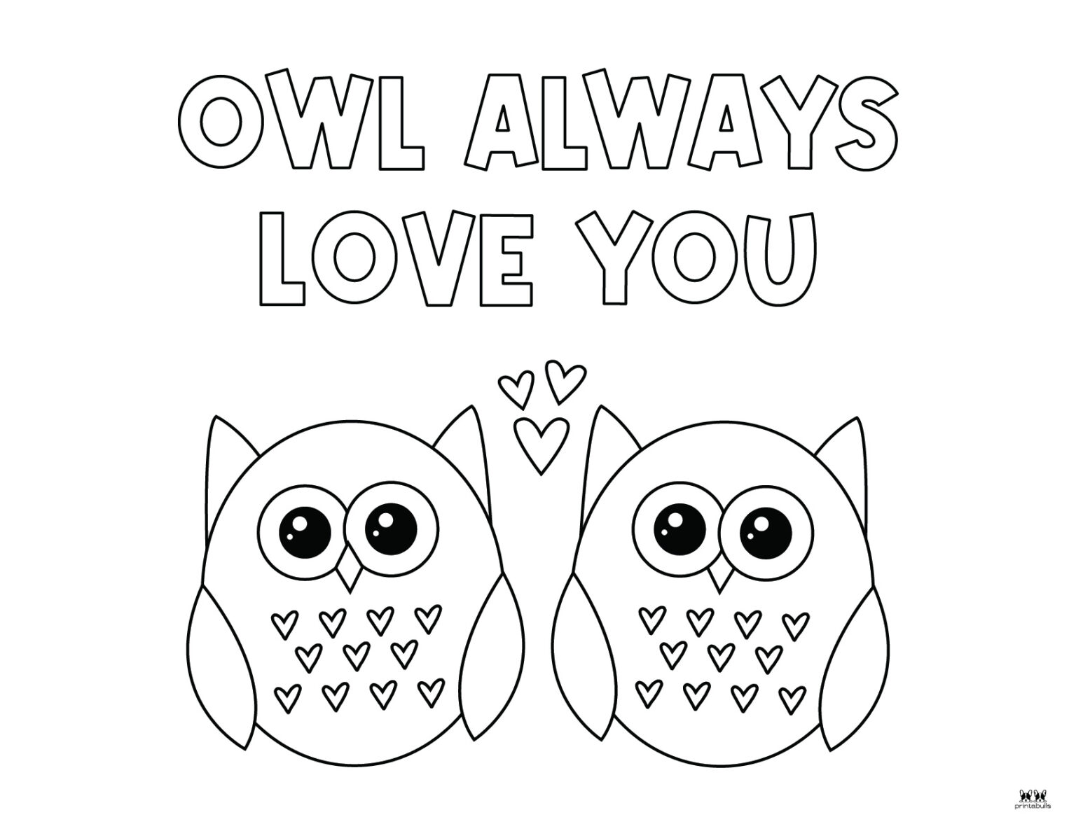 Love & I Love You Coloring Pages - FREE Printables | Printabulls