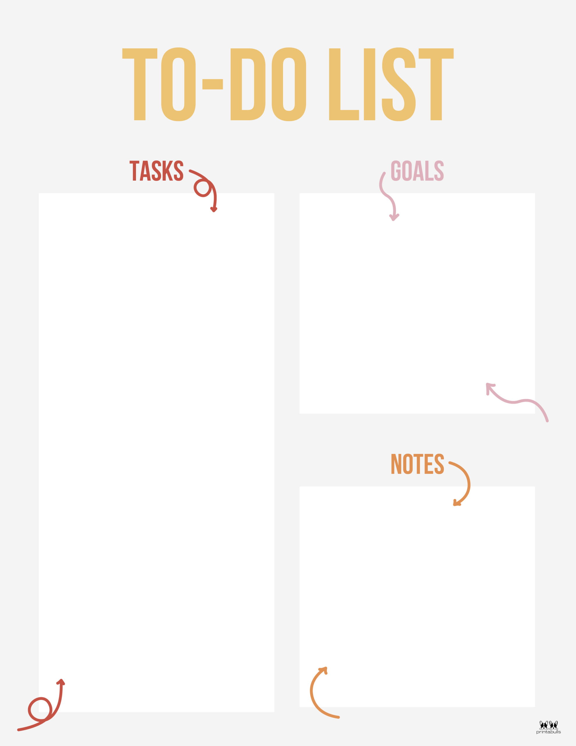 To Do Lists - 39 FREE Printables | Printabulls