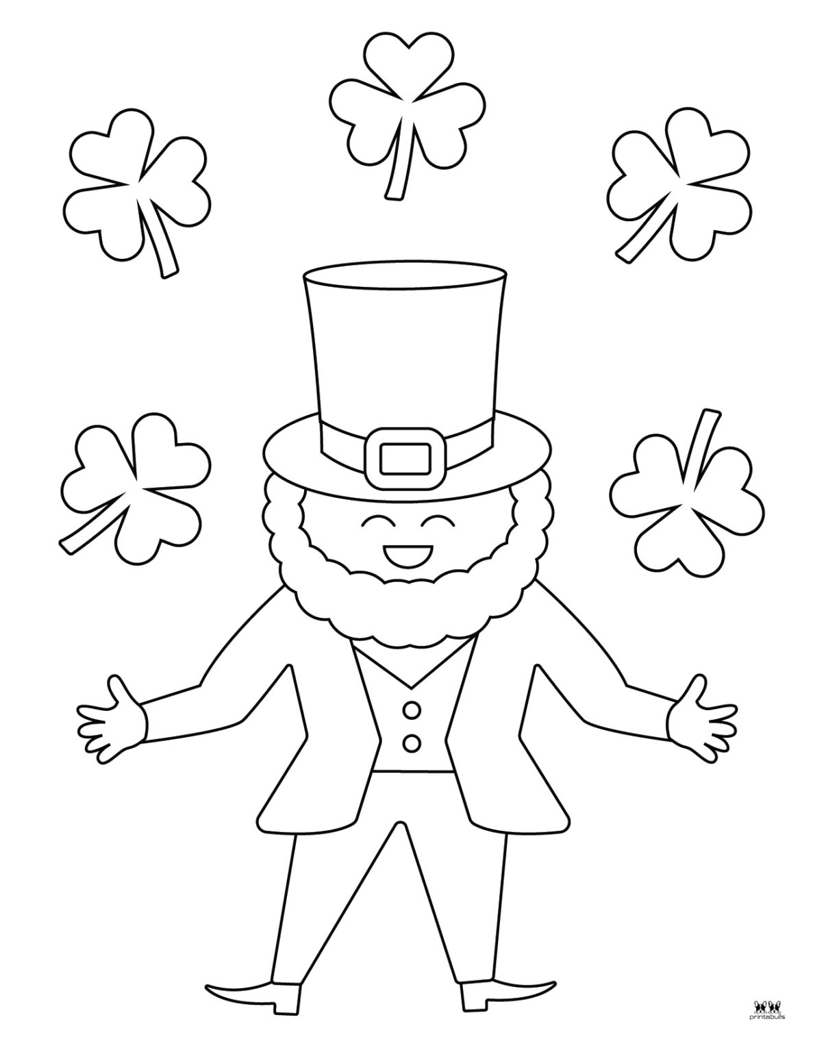 St. Patrick's Day Coloring Pages - 35 FREE Coloring Pages | Printabulls