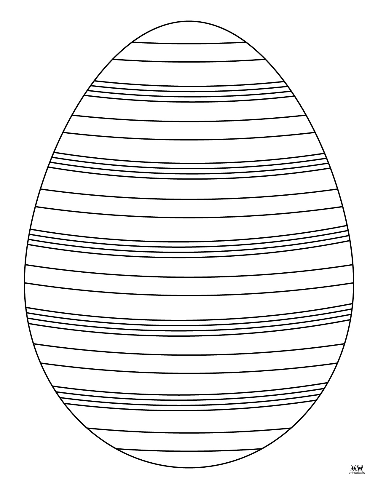 Easter Egg Templates & Coloring Pages - 129 FREE Pages | Printabulls