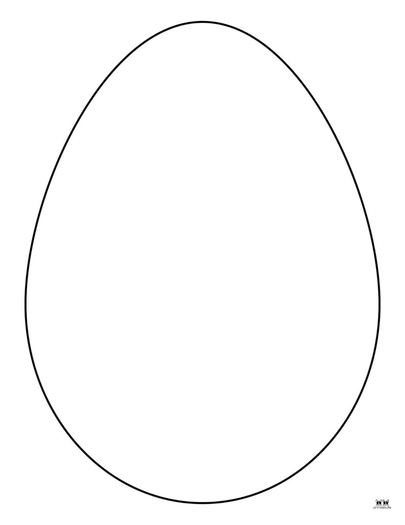 Easter Egg Templates Coloring Pages 129 FREE Pages PrintaBulk