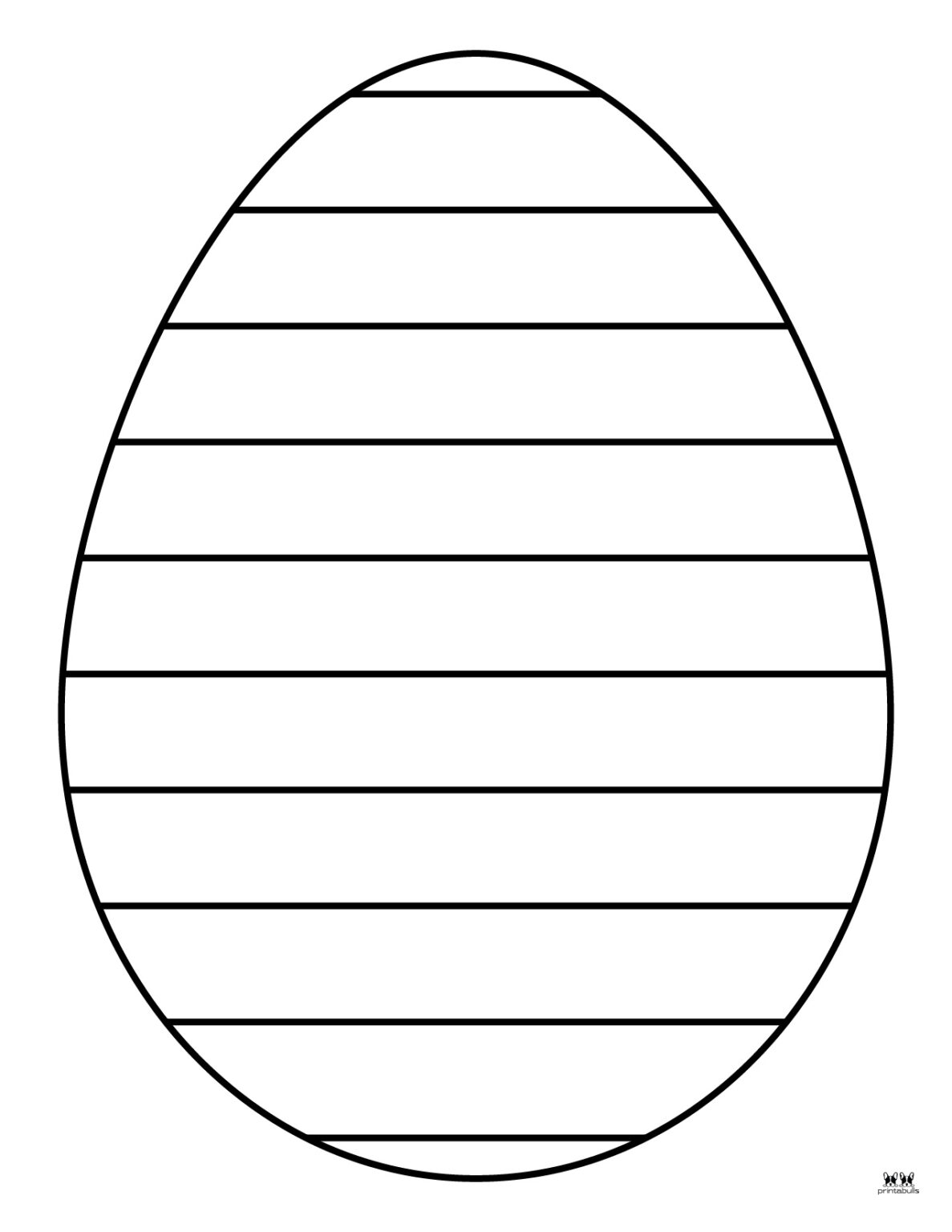 Easter Egg Templates & Coloring Pages - 129 FREE Pages | Printabulls