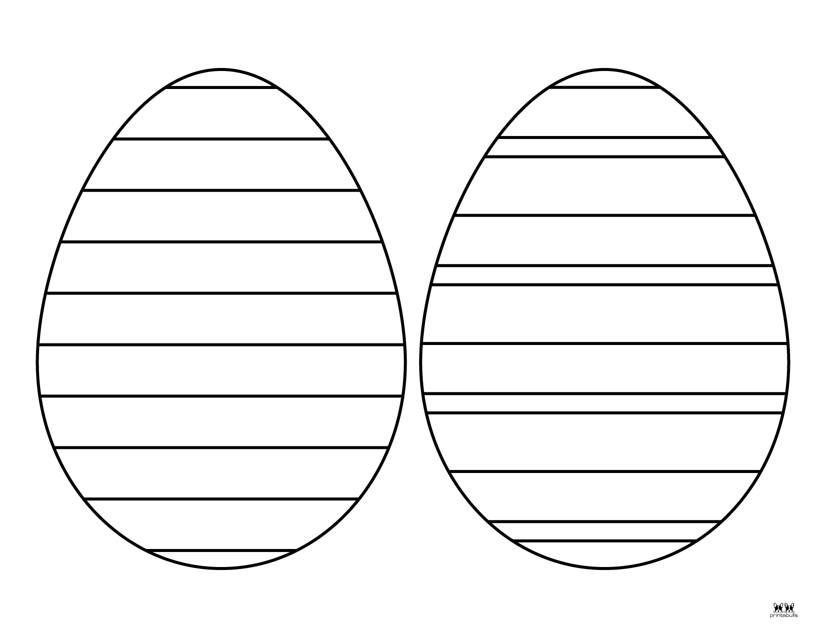 Easter Egg Templates & Coloring Pages - 129 FREE Pages | Printabulls