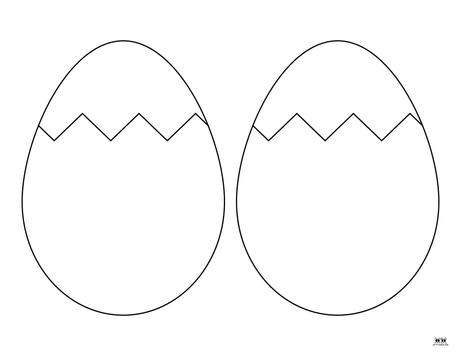 Easter Egg Templates & Coloring Pages - 129 FREE Pages | Printabulls