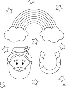 Leprechaun Coloring Pages & Templates - 50 FREE Printables | Printabulls