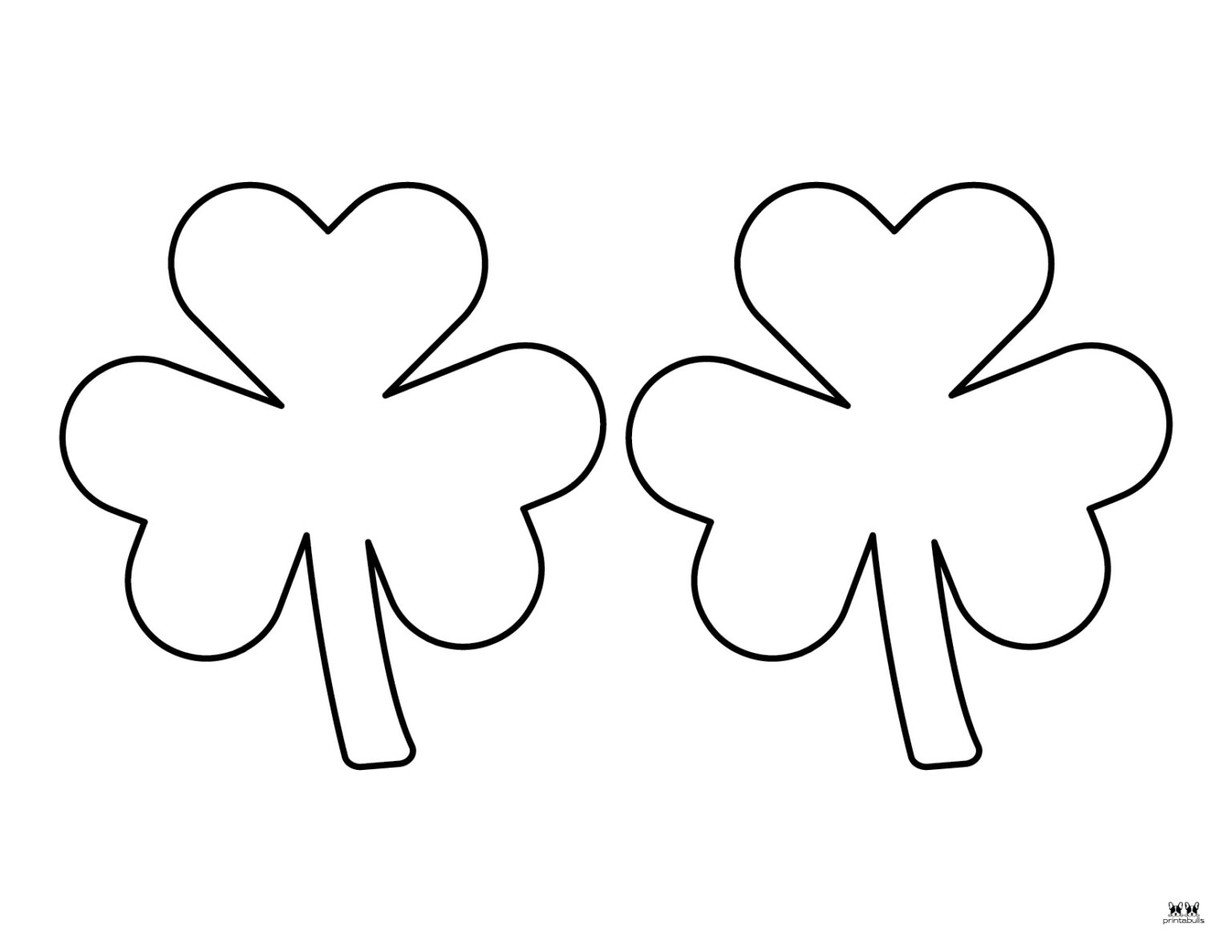 Shamrock Templates & Coloring Pages - 30 FREE Printables | Printabulls