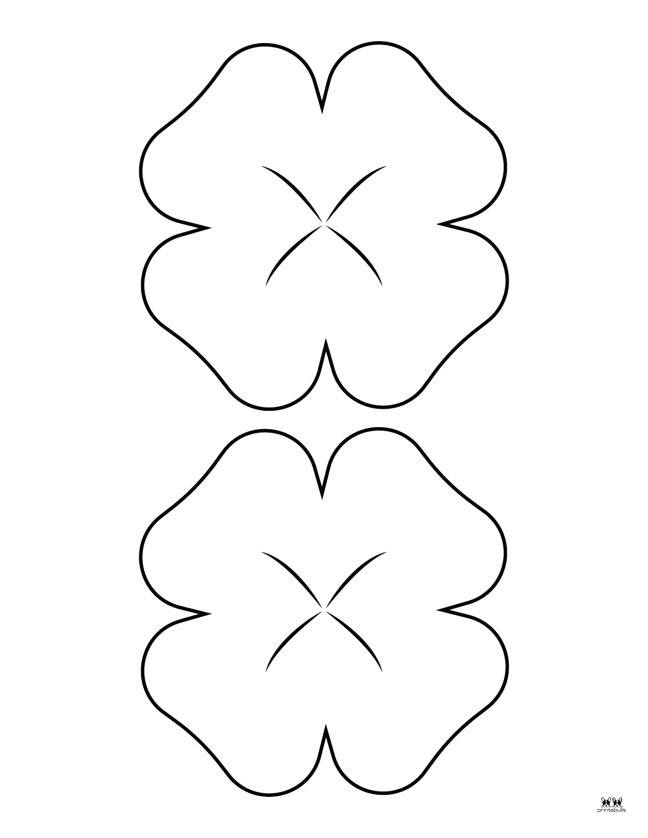 Shamrock Templates & Coloring Pages - 30 FREE Printables | Printabulls