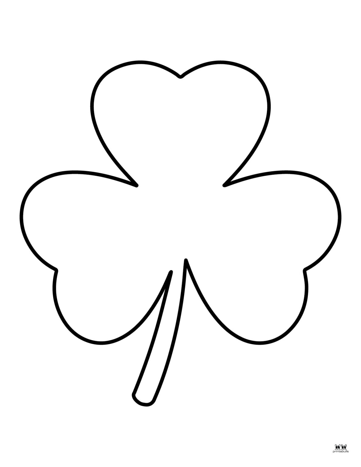 Shamrock Templates & Coloring Pages - 30 FREE Printables - PrintaBulk
