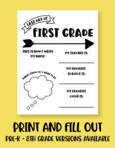 Last Day of School Signs - 300+ FREE Printables | Printabulls