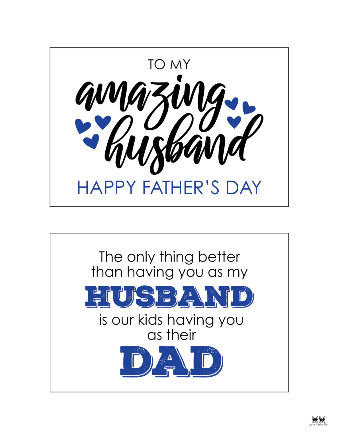Father's Day Cards - 50 FREE Printables | Printabulls