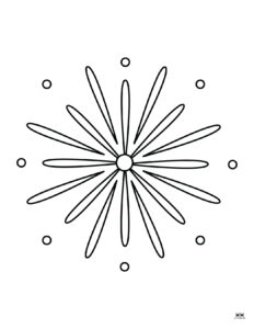 Firework Coloring Pages - 30 FREE Printables | Printabulls